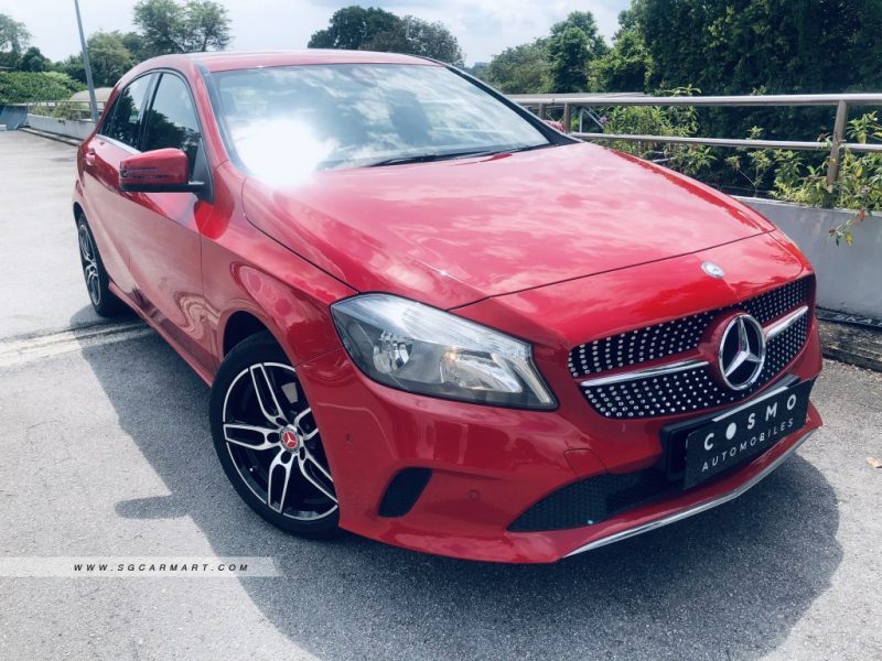 Mercedes-Benz A-Class A180 Style Red — Cosmo Automobiles Sale